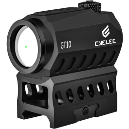 Cyelee Mini Green (Not Red) Dot Sight 1x20mm 3 MOA Shake Awake Rifle ...