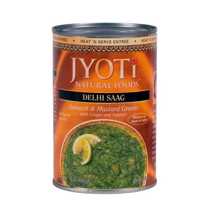 Delhi Saag - Jyoti Natural Foods - Ready to Eat Canned food